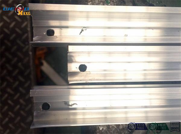 Structural 6063 T5 Powder Coating Aluminium Profile , Aluminium Sliding ...