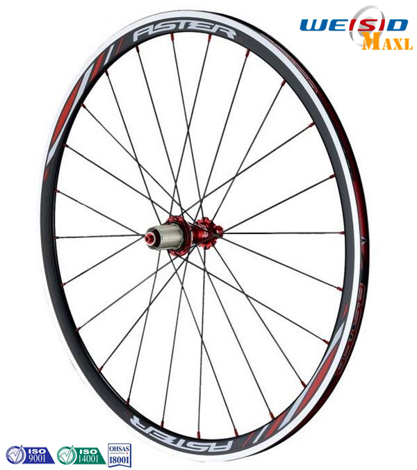 Glossy Surface Alloy 6061 T6 Aluminum Bicycle Wheels , 12 Inch to 22 Inch